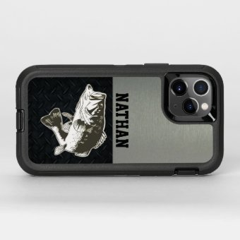 Rugged Fishing Largemouth Bass Phone Case | Zazzle