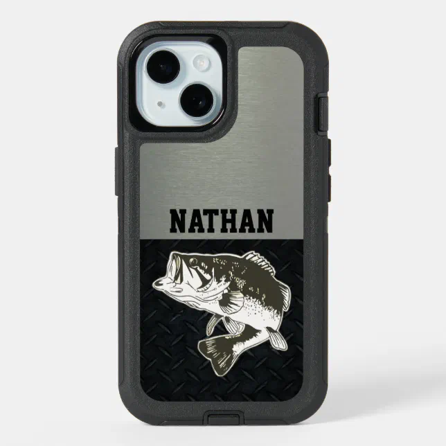 Rugged Fishing Largemouth Bass Phone Case | Zazzle