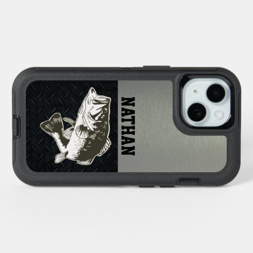 Rugged Fishing Largemouth Bass Phone Case | Zazzle