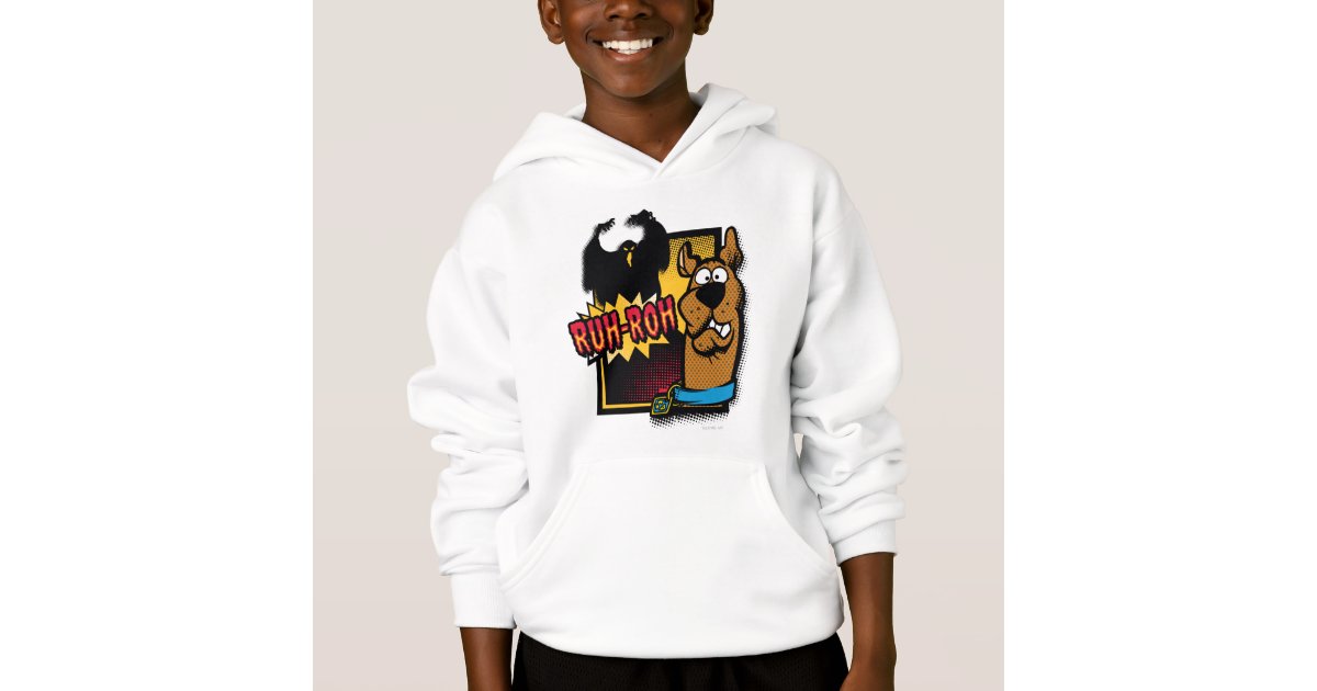 Ruh-Roh Scooby-Doo and a Ghost Hoodie | Zazzle