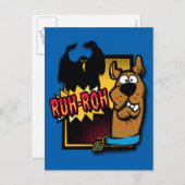Ruh-Roh Scooby-Doo and a Ghost Postcard | Zazzle