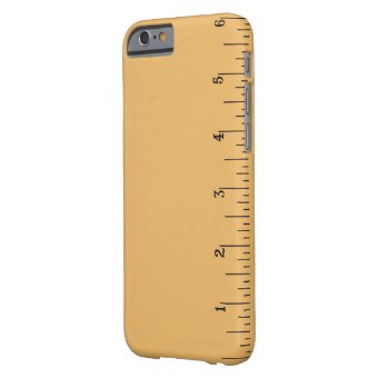 Ruler iPhone 6 case | Zazzle