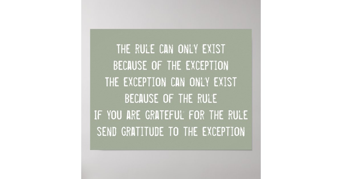 Rules wisdom quote, inspirational motivation poster | Zazzle