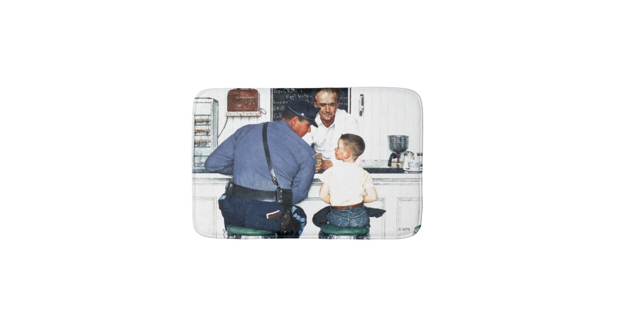 Runaway Bathroom Mat | Zazzle