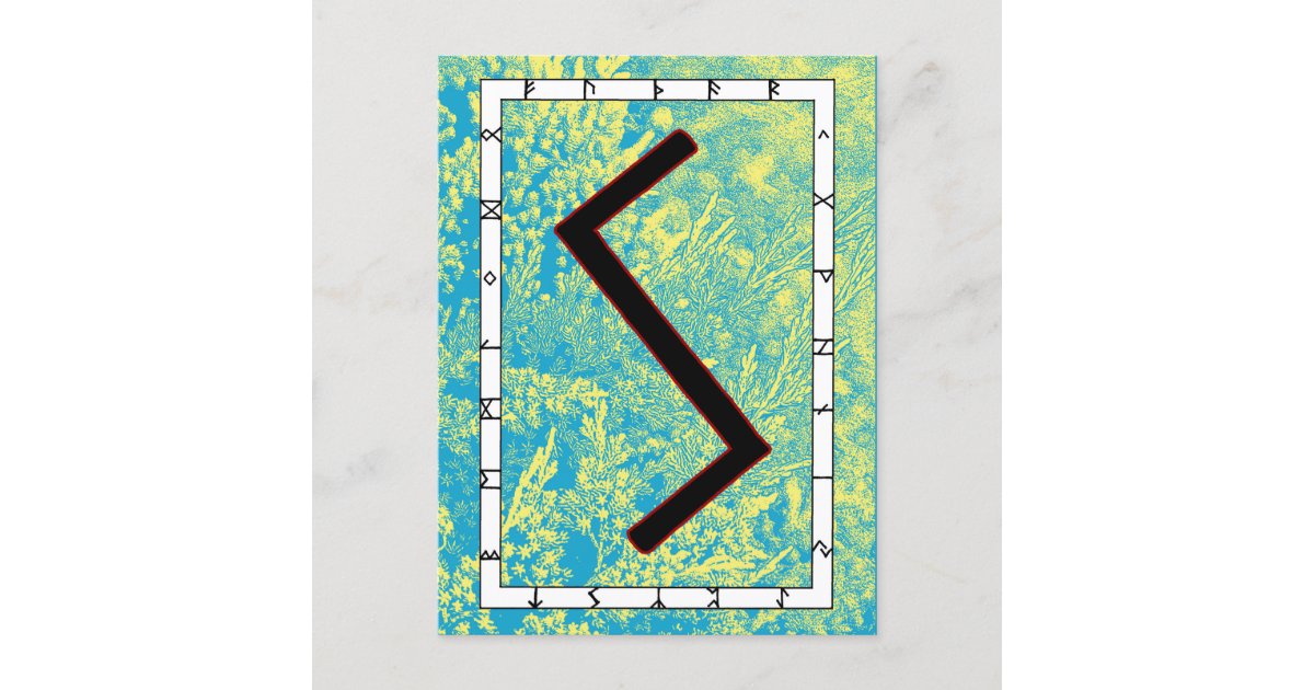 Rune Sowilo - Success! Postcard | Zazzle