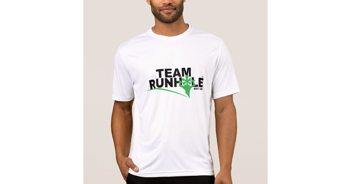 Runhole Tech Shirt | Zazzle