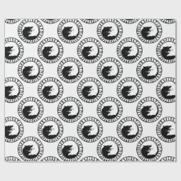 Runic Dire Wolf viking norse nordic runes Wrapping Paper | Zazzle
