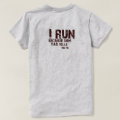 Runner 5 Zombies Run T-shirt | Zazzle