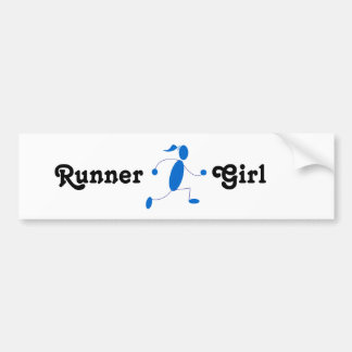 Runner Girl Stickers | Zazzle