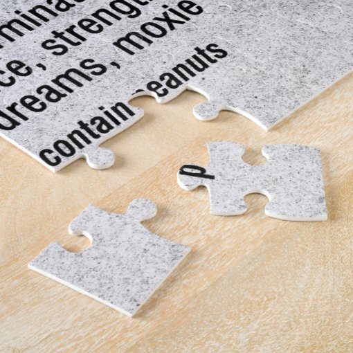 Runner Ingredients Jigsaw Puzzle | Zazzle