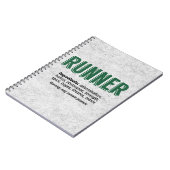 Runner Ingredients Notebook | Zazzle