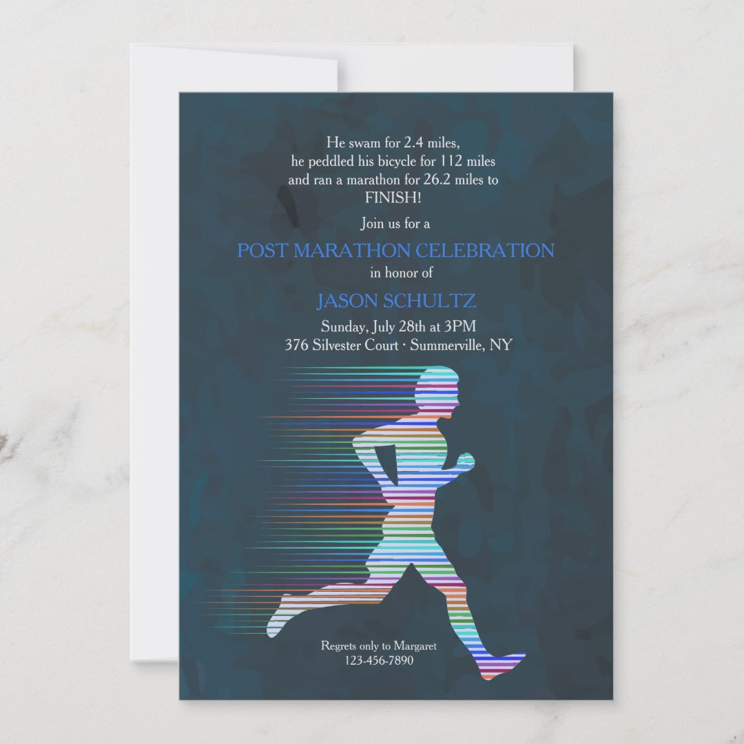 Runner Invitation | Zazzle