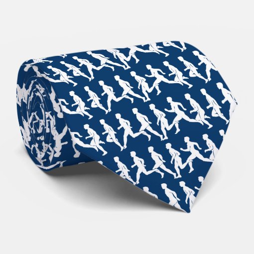 Runner of Marathon Tie | Zazzle