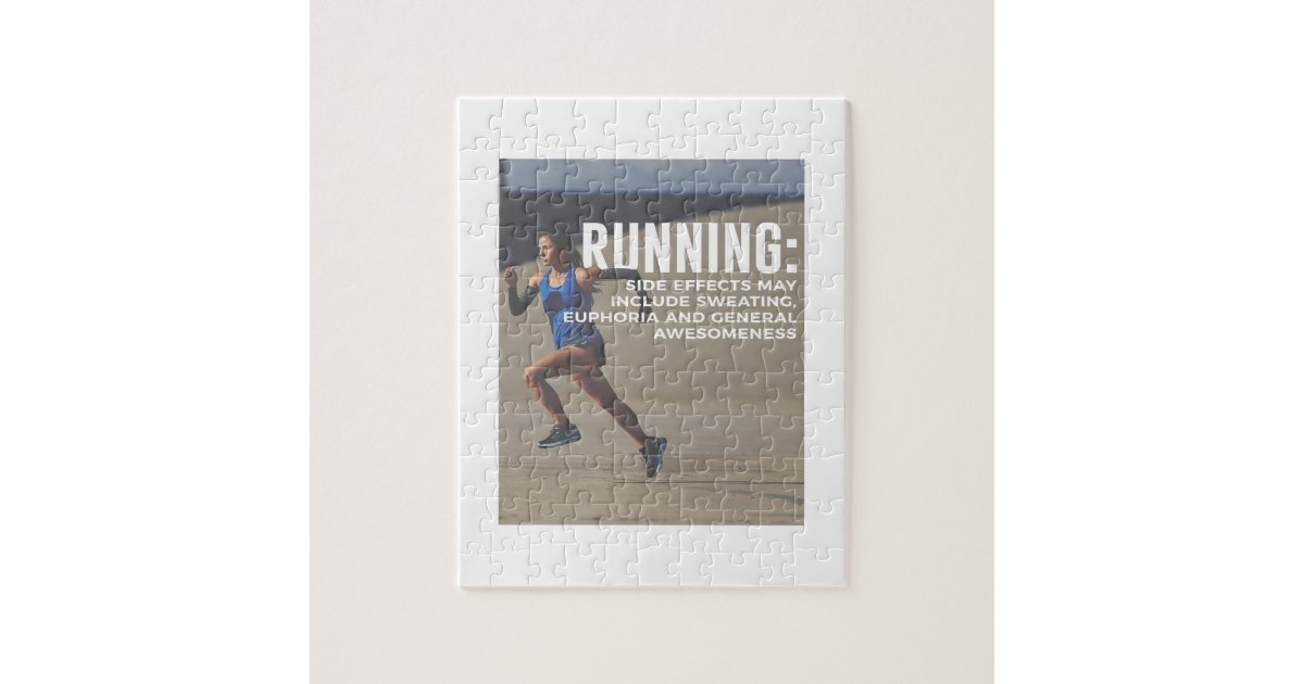 Runners High Running Is Awesome Jigsaw Puzzle | Zazzle