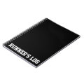 Runner's Log Running Notebook Spiral Journal | Zazzle