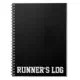 Runner's Log Running Notebook Spiral Journal | Zazzle
