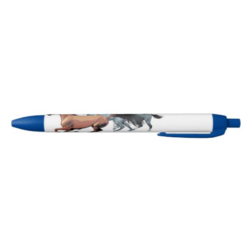 Running Horses Writing Pen | Zazzle
