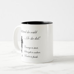 Running Inspirational Quote Two-Tone Coffee Mug | Zazzle