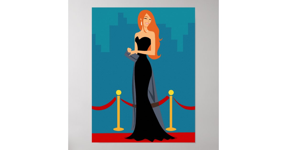 Runway Diva Poster (Caucasian) | Zazzle