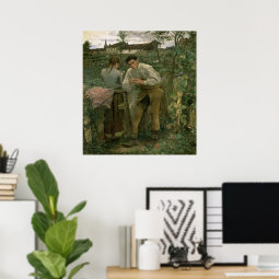 Rural Love, 1882 Poster | Zazzle