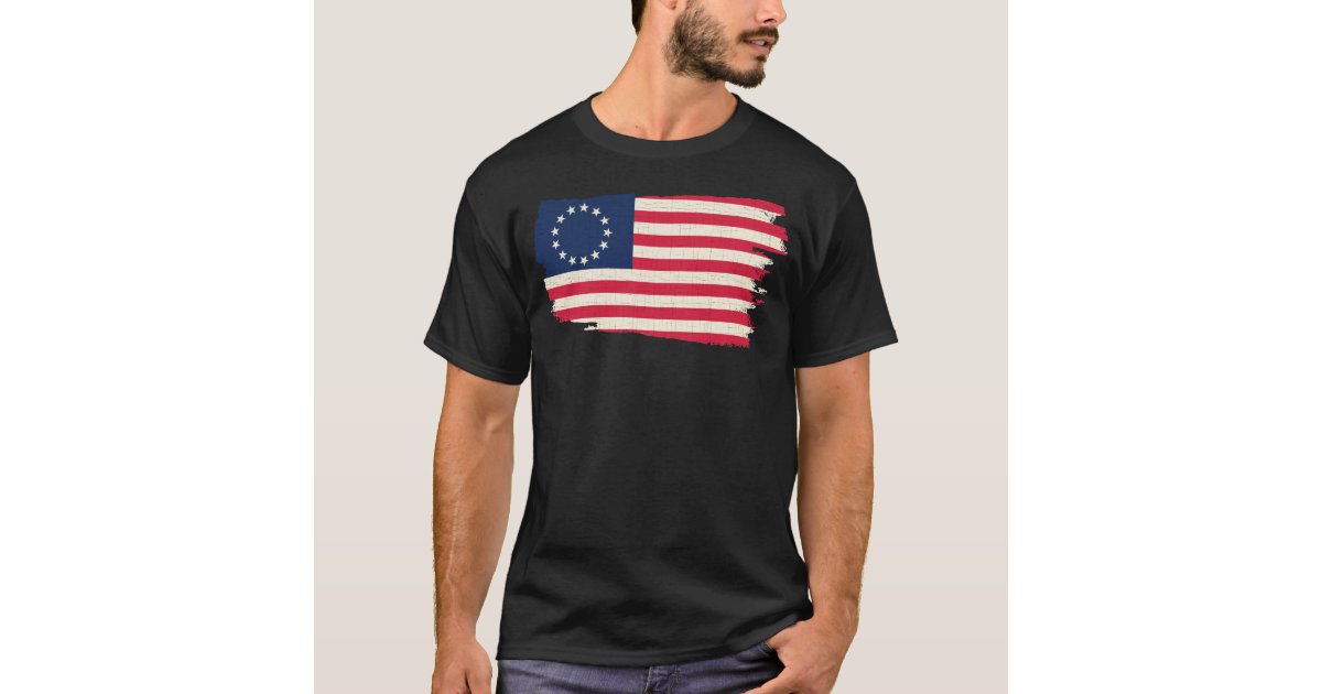 rush-limbaugh betsy ross Flag shirt | Zazzle