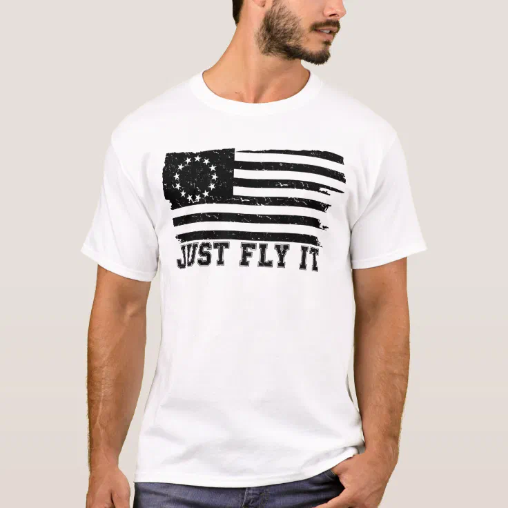 rush-limbaugh betsy ross Flag shirt Just Fly It | Zazzle