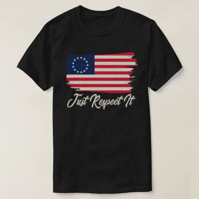rush-limbaugh betsy ross Flag shirt Just Respect | Zazzle