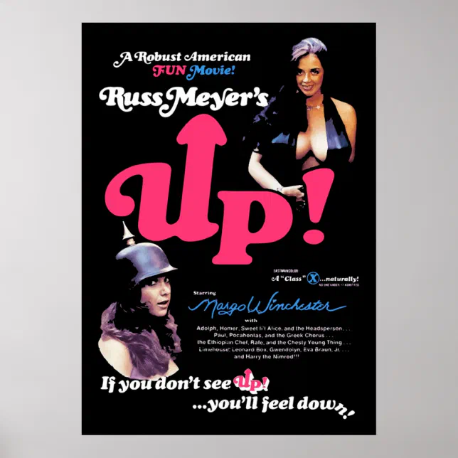 Russ Meyers Up Poster | Zazzle