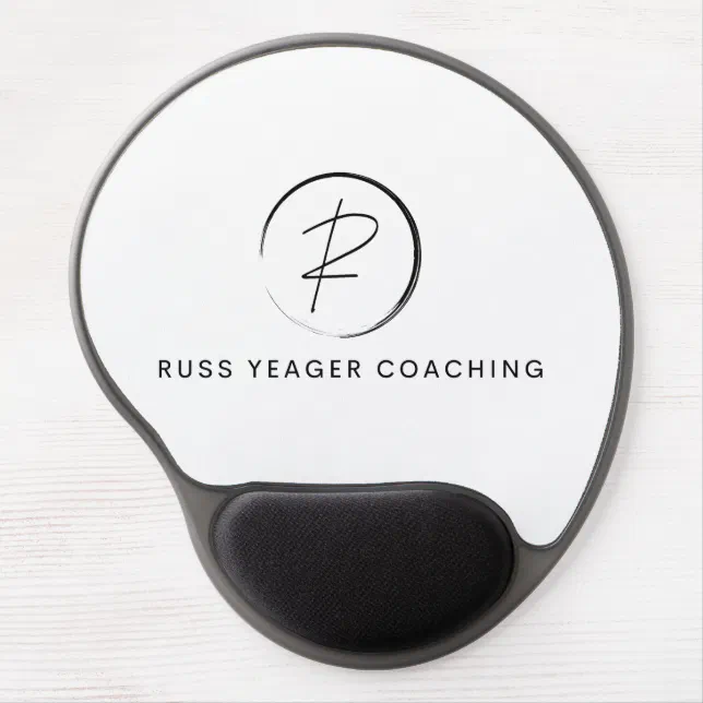 Russ Yeager Coaching Signature Logo Gel Mouse Pad | Zazzle