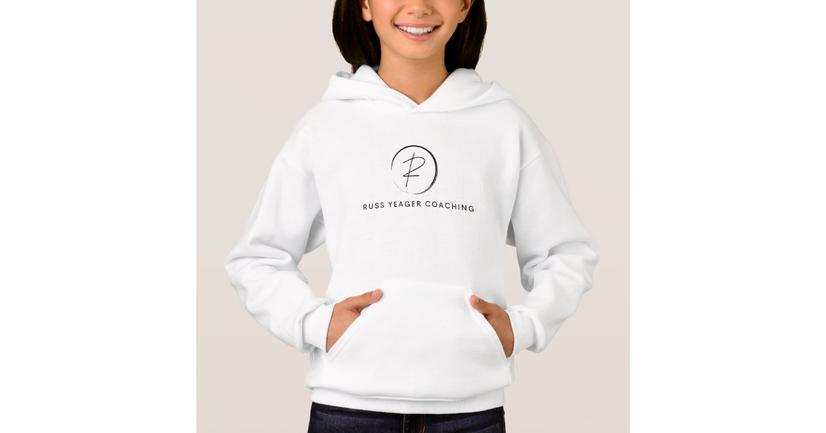 Russ Yeager Coaching Signature Logo Hoodie | Zazzle
