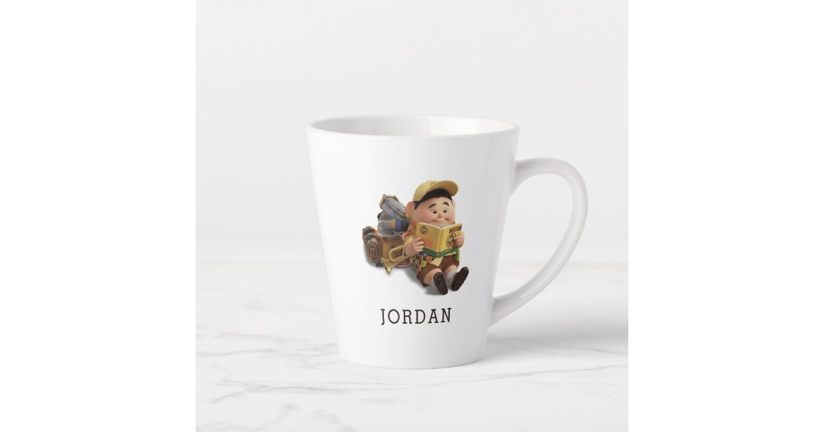 Russell from the Disney Pixar UP Movie Latte Mug | Zazzle