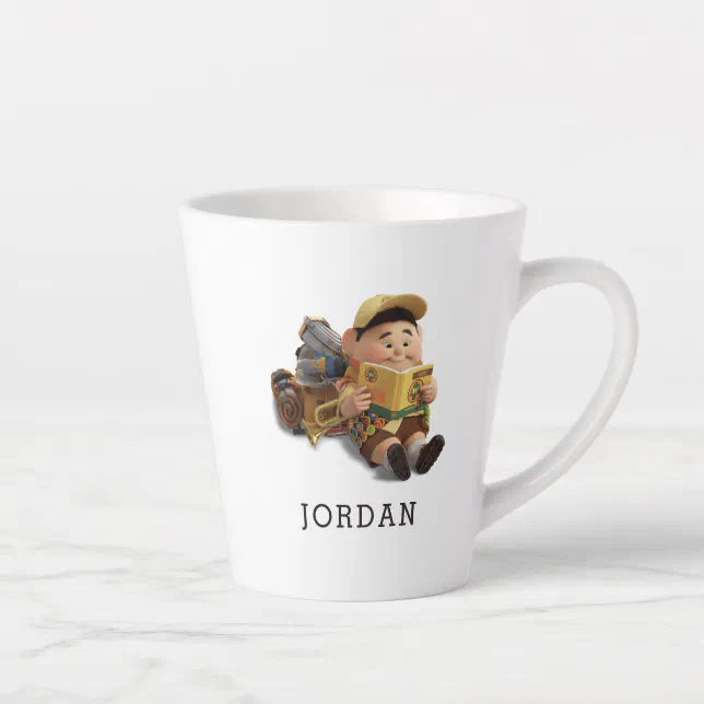 Russell from the Disney Pixar UP Movie Latte Mug | Zazzle