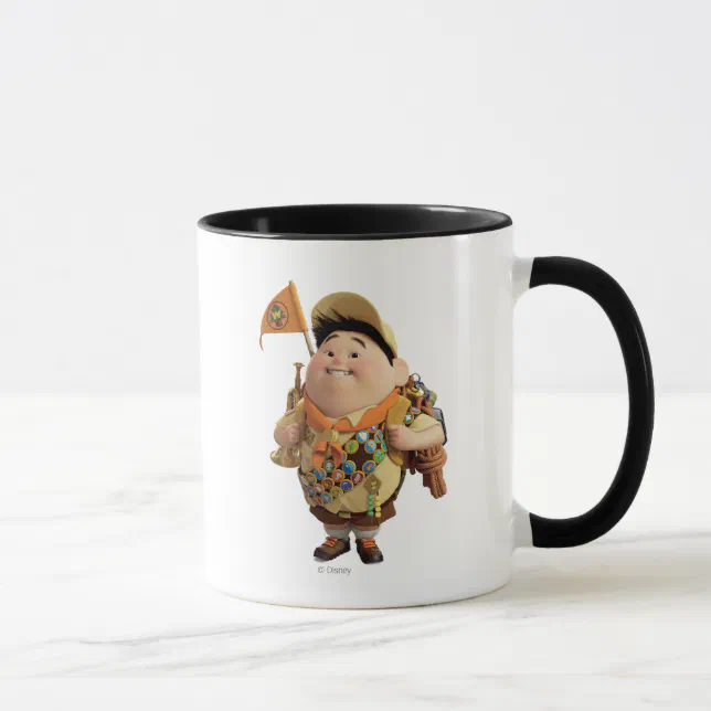 Russell smiling - the Disney Pixar UP Movie 2 Mug | Zazzle