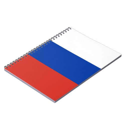 Russia Flag Notebook | Zazzle
