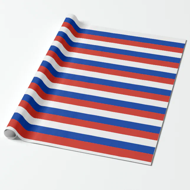 Russia Flag Wrapping Paper | Zazzle