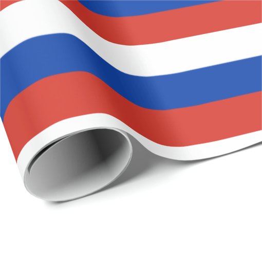 Russia Flag Wrapping Paper | Zazzle