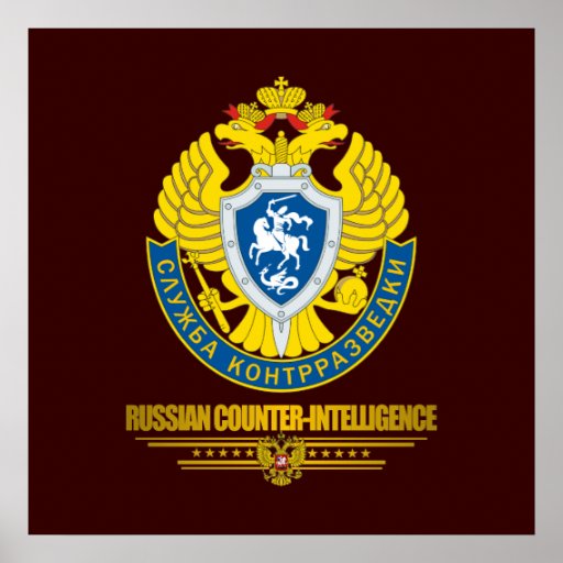 Russian Counter-Intelligence Poster | Zazzle