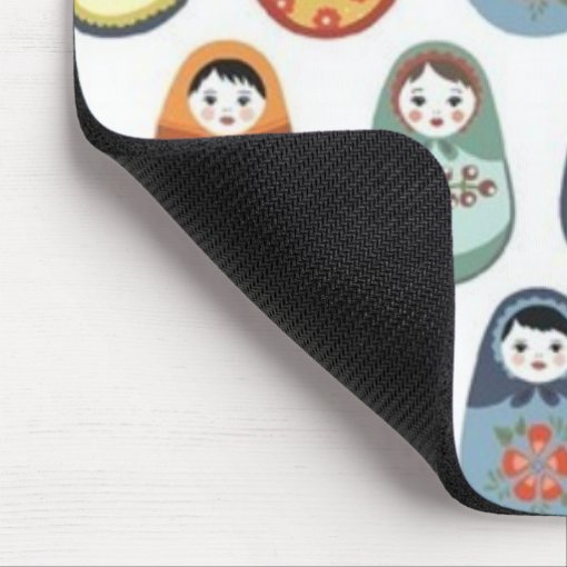 russian dolls mouse pad | Zazzle
