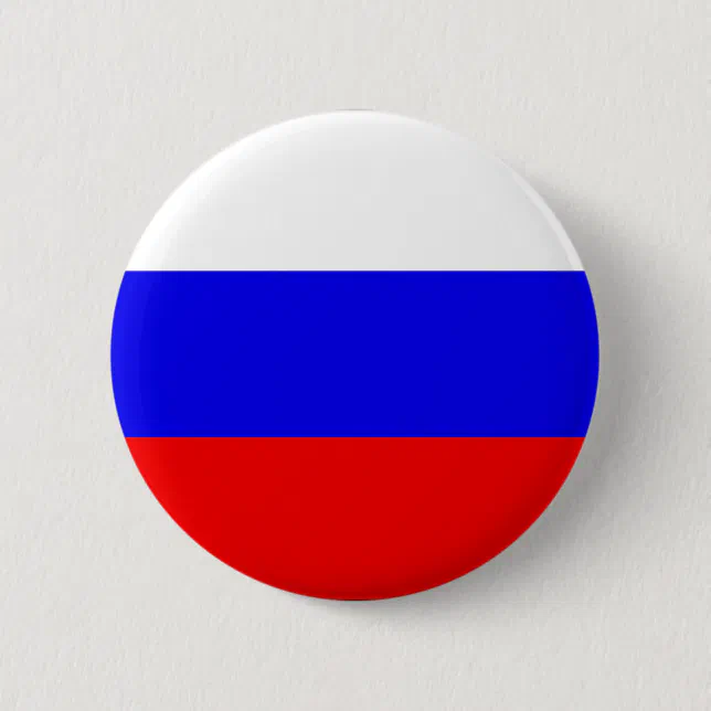 Russian flag button | Zazzle