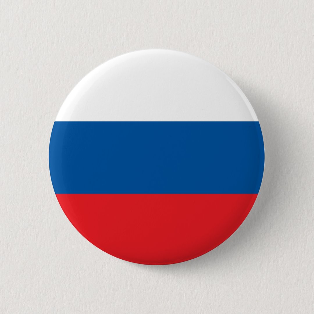 russian flag button | Zazzle
