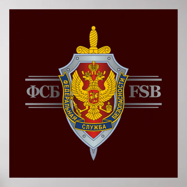 Russian FSB Poster | Zazzle
