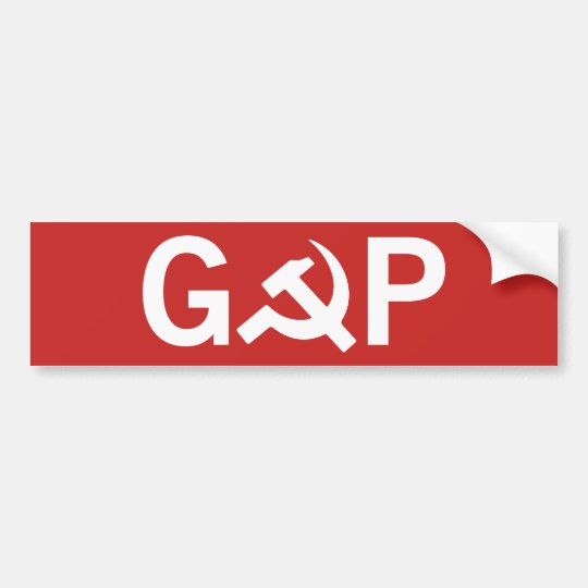 Russian GOP Bumper Sticker | Zazzle.com
