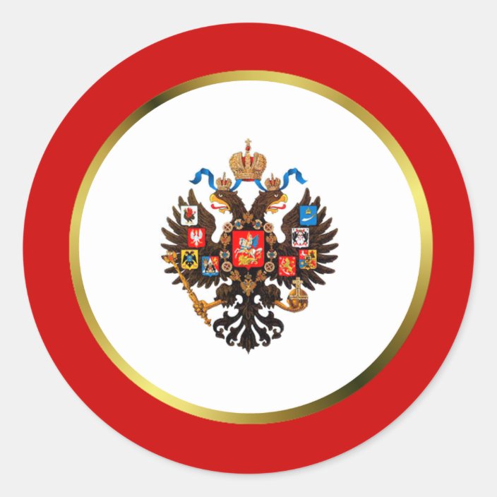 Russian Imperial Crest Stickers Zazzle russian-imperial-crest-stickers-zazzle