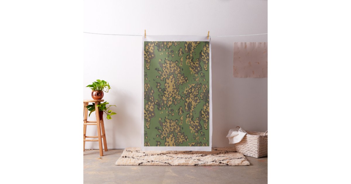 Russian Partizan SS-Leto camouflage Fabric | Zazzle