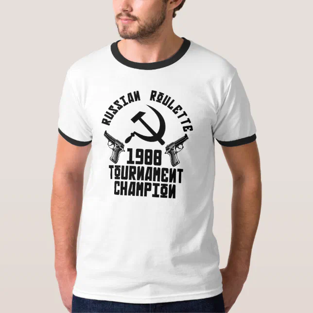 Russian Roulette T-Shirt | Zazzle