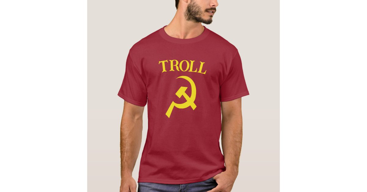 Russian Troll Symbol T-Shirt | Zazzle