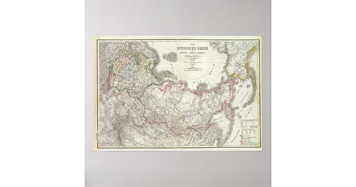 Russische Reich - Russian Empire Poster | Zazzle