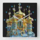 Russland - Russia Wanduhr Square Wall Clock | Zazzle