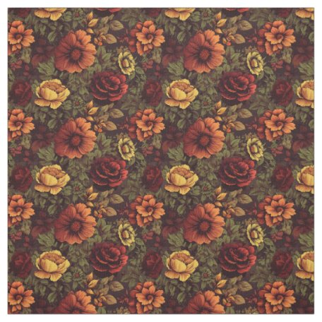 Rust Solid Color Fabric | Zazzle