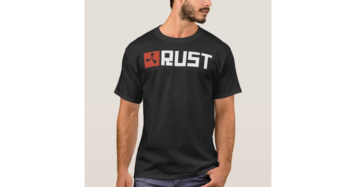Rust Game Logo Classic T-Shirt | Zazzle
